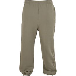Jogginghose Urban Classics "Urban Classics Herren Sweatpants", Herren, Gr. XL, US-Gr&ouml;&szlig;en, palegr&uuml;n, 65% Baumwolle, 35% Polyester, unifarben, loose fit, Hosen Jogginghose