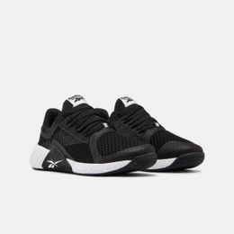 Trainingsschuh Reebok "FLIP CHARGE", Damen, Gr. 40,5, schwarz, Synthetik, Textil, Schuhe