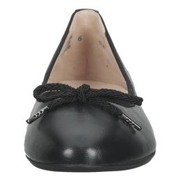 Ballerina Paul Green "Paul Green Ballerinas Nappaleder", Damen, Gr. 38,5, schwarz, Nappaleder, Schuhe Ballerina