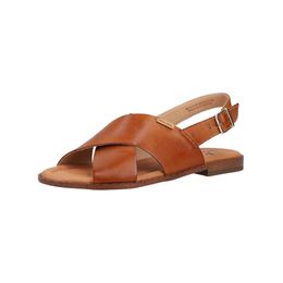 Riemchensandale Pikolinos "Pikolinos Sandalen Leder", Damen, Gr. 37, braun, Leder, Schuhe Riemchensandale