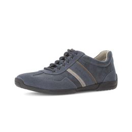 Sneaker Gabor "Sneaker low", Herren, Gr. 46, blau, Schuhe Sneaker