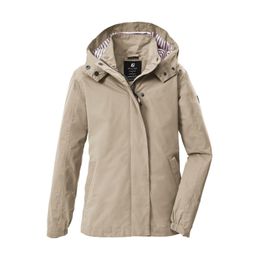 Funktionsjacke Killtec "KOS 121 GRLS JCKT", M&auml;dchen, Gr. 152, sand, Obermaterial: 100% Polyester;Futter: 100% Polyester, Jacken Funktionsjacke, Wetterfeste M&auml;dchenjacke, 10.000 mm Wassers&auml;ule, Teflon EcoElite&trade;