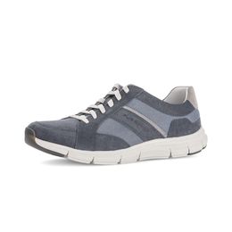 Sneaker Gabor "Sneaker low", Herren, Gr. 43, blau, Schuhe Sneaker