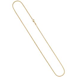 Goldkette Jobo "Erbskette 1,5 mm" Gr. 40, gelbgold 585, Halsketten, Damen, 40cm, Gelbgold 585, Goldkette, 14 Karat 585 Gold