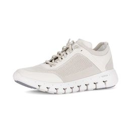 Sneaker Gabor "Sneaker low", Herren, Gr. 41, wei&szlig;, Schuhe Sneaker