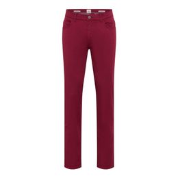 5-Pocket-Hose Brax "Style CADIZ", Herren, Gr. 32, L&auml;nge 32, dunkelrot, Web, 78% Baumwolle, 19% Lyocell, 3% Elasthan, Hosen 5-Pocket-Hose