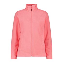 Fleecejacke CMP "WOMAN JACKET", Damen, Gr. 38, coral, Fleece, Obermaterial: 100% Polyester, normal, Jacken Fleecejacke, w&auml;rmend, &Uuml;bergangsjacke