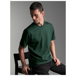 T-Shirt TRIGEMA "TRIGEMA T-Shirt aus 100% Baumwolle", Herren, Gr. 3XL, gr&uuml;n (tanne), 100% Baumwolle, Basic, Shirts T-Shirt