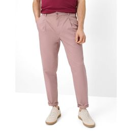Chinohose Brax "Style TINO", Herren, Gr. 33, L&auml;nge 32, altrosa, Web, 88% Baumwolle, 9% Elastomultiester, 3% Elasthan, Hosen Chinohose