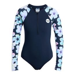 Roxy Damen Badeanzug "Roxy Active"anthrazit im fleur real, Gr. XL, Obermaterial: 75% Nylon, 25% Elasthan;, Badeanz&uuml;ge