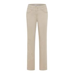 5-Pocket-Hose RAPHAELA BY Brax "Style CAREN NEW", Damen, Gr. 38, Normalgr&ouml;&szlig;en, sand, Web, 86% Baumwolle, 10% Elastomultiester, 4% Elasthan, Hosen 5-Pocket-Hose