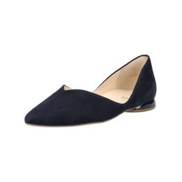 H&ouml;gl Ballerina H&Ouml;GL "H&ouml;gl Ballerinas Veloursleder", Damen, Gr. 38, dunkelblau, Veloursleder, Schuhe Ballerina