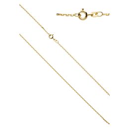 Goldkette Jobo "Ankerkette 1,6 mm" Gr. 50, gelbgold 585, Halsketten, Damen, 50cm, Gelbgold 585, Goldkette, 14 Karat 585 Gold diamantiert