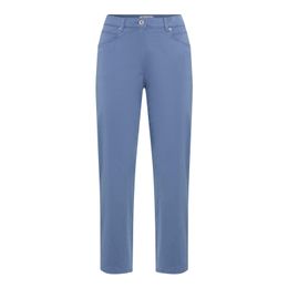 5-Pocket-Hose RAPHAELA BY Brax "Style CAREN 6/8", Damen, Gr. 38, Normalgr&ouml;&szlig;en, blau, Hosen 5-Pocket-Hose