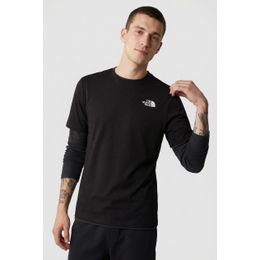 Funktionsshirt The North Face "M 24/7 BOX NSE SS TEE", Herren, Gr. M, tnf schwarz, Obermaterial: 100% Polyester, Shirts Funktionsshirt