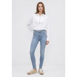 R&ouml;hrenjeans Mavi "ADRIANA", Damen, Gr. 27, L&auml;nge 32, lt brushed str, 87% Baumwolle, 11% Polyester, 2% Elastan, skinny fit normal, Jeans, skinny Fit