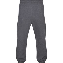 Jogginghose Urban Classics "Urban Classics Herren Sweatpants", Herren, Gr. M, US-Gr&ouml;&szlig;en, charcoal, 65% Baumwolle, 35% Polyester, unifarben, loose fit, Hosen Jogginghose