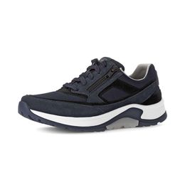 Sneaker Gabor "Sneaker low", Herren, Gr. 44,5, blau, Schuhe Sneaker