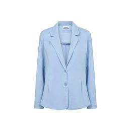 Blusenblazer WASABI CONCEPT "Wasabi Concept Blazer WA-SINA 1", Damen, Gr. 44, 6250 windsurfer, Obermaterial: 73% Polyester, 24% Viskose, 3% Elasthan, Blazer Blusenblazer