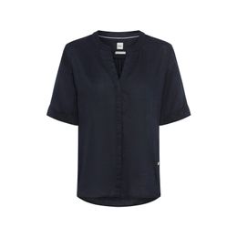 Brax Damen Kurzarmbluse "Style VERI"navy, Gr. 46, Blusen