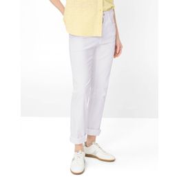 5-Pocket-Jeans Brax "Style MARY", Damen, Gr. 36K18, Kurzgr&ouml;&szlig;en, wei&szlig;, Denim/Jeans, 45% Baumwolle, 44% Lyocell, 9% Elastomultiester, 2% Elasthan, Jeans 5-Pocket-Jeans
