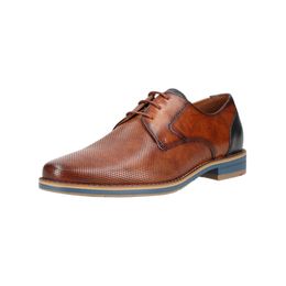 Schn&uuml;rschuh Lloyd "Lloyd Businessschuhe Glattleder", Herren, Gr. 44, braun, blau, Glattleder, Schuhe Schn&uuml;rschuh
