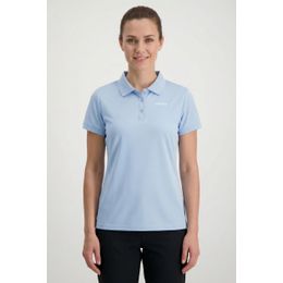 Poloshirt Icepeak "BAYARD", Damen, Gr. XXL, blau (light blau), Obermaterial: 100% Polyester, Shirts, sportlicher Stil, aus Polyester, schnelltrocknend, pflegeleicht
