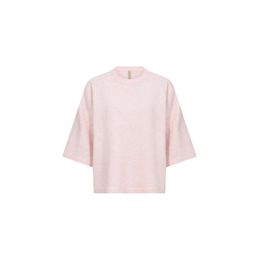 Strickpullover soyaconcept "Soya Concept Sweater SC-ORLEAN 1", Damen, Gr. L, 94120 rose mel, Obermaterial: 74% Polyacryl, 24% Polyester, 2% Elasthan, Pullover Strickpullover