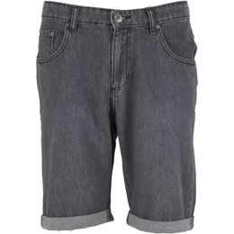 Shorts Just Rhyse "Just Rhyse Shorts Sydney", Herren, Gr. 30, Normalgr&ouml;&szlig;en, schwarzgrau, 100% Baumwolle, normal, Hosen Shorts