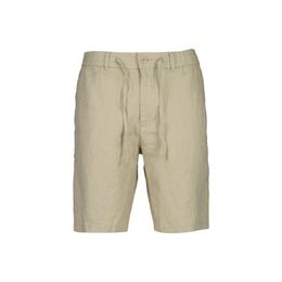 Bermudas Gant "Bermuda-Shorts REGULAR LINEN SHORTS 1er Pack", Herren, Gr. L, N-Gr, beige, Obermaterial: 100% Leinen LI., Hosen Bermudas