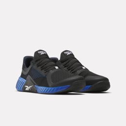 Trainingsschuh Reebok "FLIP CHARGE", Herren, Gr. 40, schwarz, vector blau, wei&szlig;, Synthetik, Textil, Schuhe