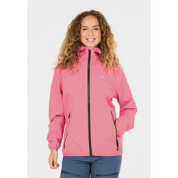 Softshelljacke WHISTLER "Selawik", Herren, Gr. 48, pink, rosa, 100% Polyester, unifarben, normal, ohne Ausschnitt, Jacken Softshelljacke, mit 15.000 mm Wassers&auml;ule