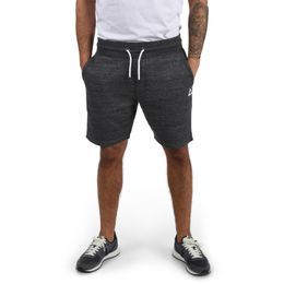 Shorts Blend "BHHenno", Herren, Gr. XL, US-Gr&ouml;&szlig;en, schwarz, Sweatware, 60% Baumwolle, 40% Polyester, regular fit kurz, Hosen Shorts, Kurze Hose mit Gummi-Patch