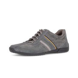 Sneaker Gabor "Sneaker low", Herren, Gr. 44, grau, Schuhe Sneaker