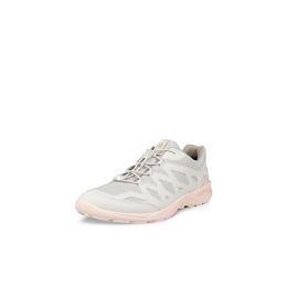 Slip-On Sneaker Ecco "TERRACRUISE", Damen, Gr. 37, hellgrau, Lederimitat, Mesh, unifarben, Schuhe, Outdoorschuh, Schlupfschuh, Freizeitsneaker mit Schnellverschluss