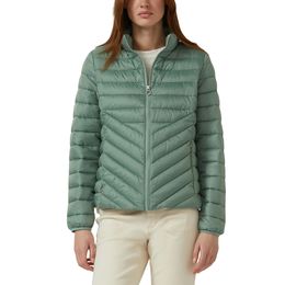 Steppjacke s.Oliver, Damen, Gr. 34, sage gr&uuml;n, Steppware, Obermaterial: 100% Polyester, unifarben, regular fit taillenbedeckt, Rundhals, elastischer Bund, Jacken Steppjacke, mit Rei&szlig;verschluss und Stehkragen