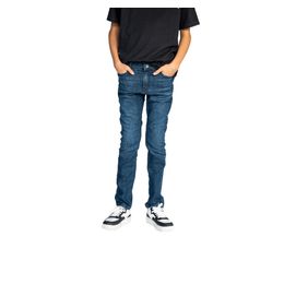 Regular-fit-Jeans STACCATO "STCSAM", Jungen, Gr. 134, Normalgr&ouml;&szlig;en, blau (jeansblau), Oberstoff: 80% Baumwolle, 19% Polyester, 1% Elasthan;, Abriebeffekte, unifarben, Basic, regular fit, Jeans 5-Pocket-Jeans, Regular Fit