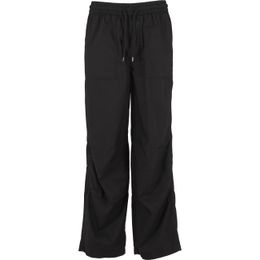 Stoffhose Urban Classics "Urban Classics Loose Fit Pants With Darts", Herren, Gr. XL, US-Gr&ouml;&szlig;en, schwarz, 80% Baumwolle (Bio), 18% Polyester (Recycelt), 2% Elasthan, unifarben, loose fit, Hosen Stoffhose