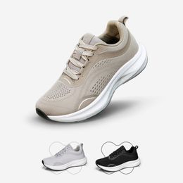 Barfu&szlig;schuh DOTALES "Everstep Sportschuhe &ndash; Sneaker-Look Mit Barfu&szlig;gef&uuml;hl", Damen, Gr. 43, Normalschaft, beige, Polyurethan, Synthetik, Textil, Schuhe Barfu&szlig;schuh, Minimalschuhe, Turnschuhe