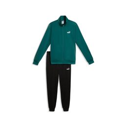 Trainingsanzug Puma "ESS POLY SUIT", Herren, Gr. M, emerald ice, Trikot, Obermaterial: 100% Polyester, unifarben, regular fit, Sportanz&uuml;ge Trainingsanzug, f&uuml;r vielseitige Sportmode, Regular Fit, ohne Kapuze