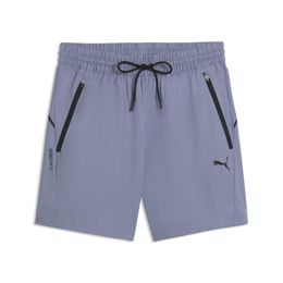 Shorts Puma "PumaTECH Relaxed Shorts Herren", Damen, Gr. XXL, Normalgr&ouml;&szlig;en, gray sky, Obermaterial: 100% Polyester. Tasche &ndash; Oben: 100% Polyester. Tasche &ndash; Unten: 100% Polyester, unifarben, relaxed fit, Hosen Shorts