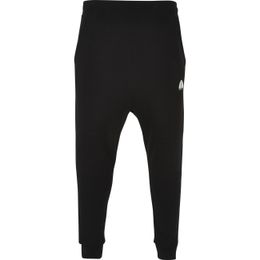 Stoffhose Just Rhyse "Just Rhyse Herren Rainrock Sweat Pants", Herren, Gr. XXL, US-Gr&ouml;&szlig;en, schwarz, 70% Baumwolle, 30% Polyester, slim fit, Hosen Stoffhose