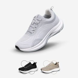 Barfu&szlig;schuh DOTALES "Everstep Sportschuhe &ndash; Sneaker-Look Mit Barfu&szlig;gef&uuml;hl", Damen, Gr. 45, Normalschaft, grau, Polyurethan, Synthetik, Textil, Schuhe Barfu&szlig;schuh, Minimalschuhe, Turnschuhe
