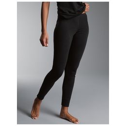 Lange Unterhose TRIGEMA "TRIGEMA Lange Ski/Sport Funktionshose aus Merinowolle", Damen, Gr. 3XL, 1 Stk., schwarz, 80% Wolle (Merinowolle), 20% Polyamid, Unterhosen Lange Unterhose