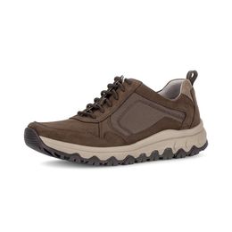 Sneaker Gabor "Sneaker low", Herren, Gr. 40,5, braun, Schuhe Sneaker