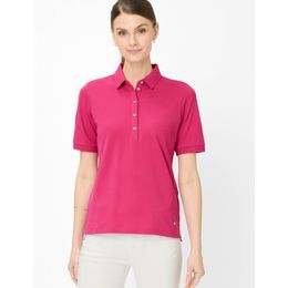 Brax Damen Poloshirt "Style CLEO"pink, Gr. 40, 97% Baumwolle, 3% Elasthan, Shirts