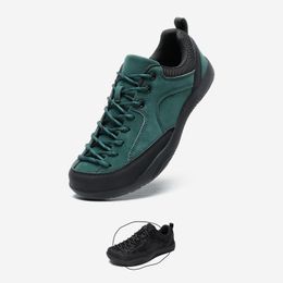 Barfu&szlig;schuh DOTALES "Lynx Barfu&szlig;schuhe Damen & Herren Barfu&szlig; Sneaker", Damen, Gr. 40, Normalschaft, gr&uuml;n, Mesh, Microfaser, Textil, Schuhe Barfu&szlig;schuh, Minimalschuhe