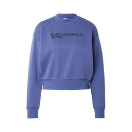 KARL LAGERFELD JEANS Sweatshirt 'ESSENTIAL' female Blue size L