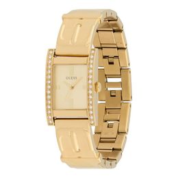 Guess Analog Watch female Gold size One Size
