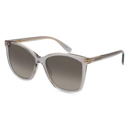 Marc Jacobs MJ 1106/S | Damen-Sonnenbrille | Fassung: Vollrand, Cat Eye, Acetat, Grau Beige | Glasfarbe: Braun